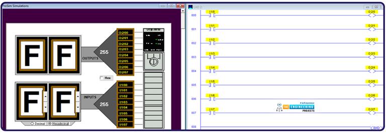 Controlling 7 Segment Display With Plc Ladder Logic The Engineering Projects