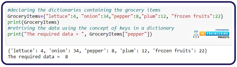 Dictionaries In Python Using Jupyter Notebook The Engineering Projects