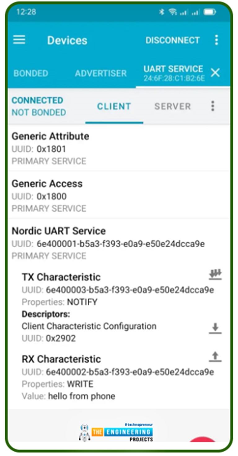 Communicate Between Raspberry Pi 4 And Esp32 Via Bluetooth The Engineering Projects
