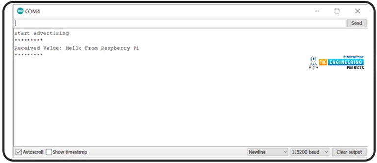 Communicate Between Raspberry Pi 4 And Esp32 Via Bluetooth The Engineering Projects