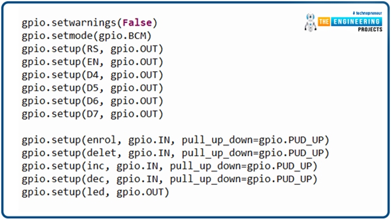 Interface a Fingerprint Sensor with Raspberry Pi 4 - The Engineering ...
