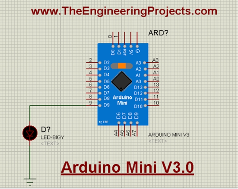 Arduino Mini Library for Proteus V3.0 - The Engineering Projects