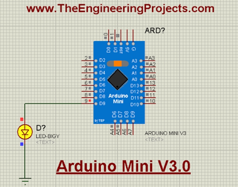 Arduino Mini Library for Proteus V3.0 - The Engineering Projects