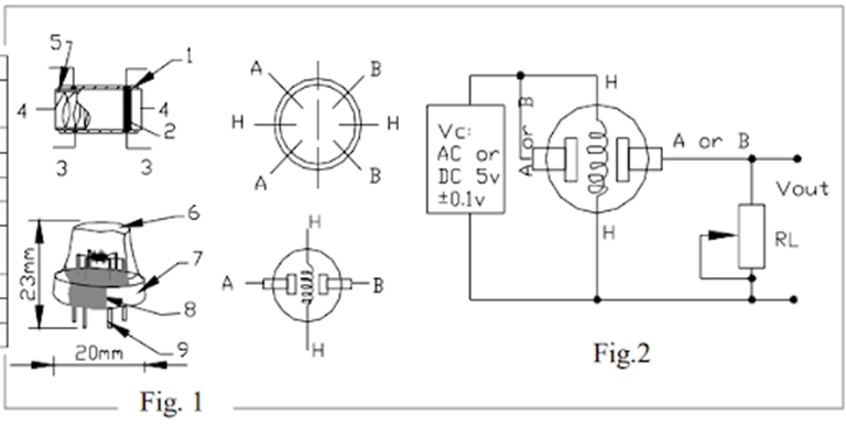 MQ-4 Methane Gas Sensor: Datasheet, Pinout & Working - The Engineering ...