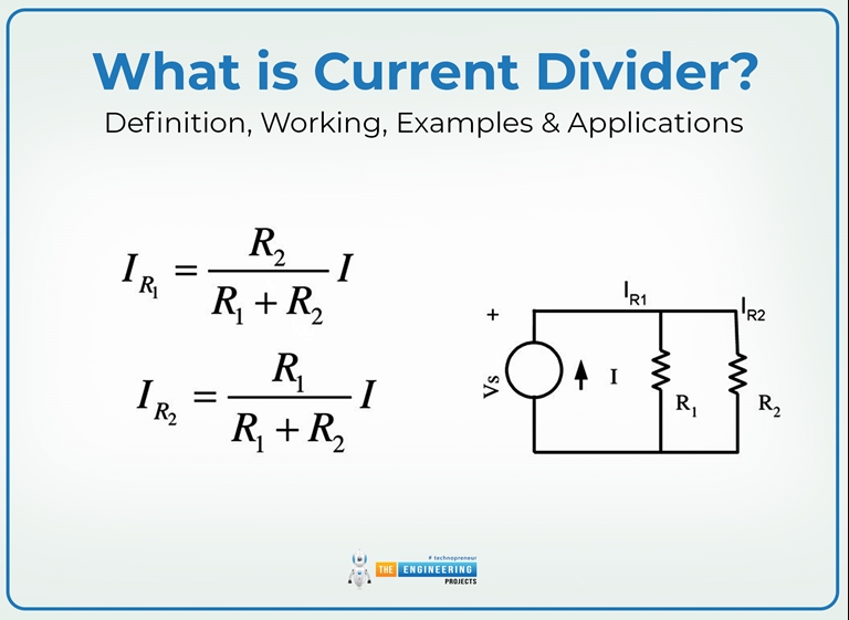 What is Current Divider? Definition, Working, Examples & Applications ...