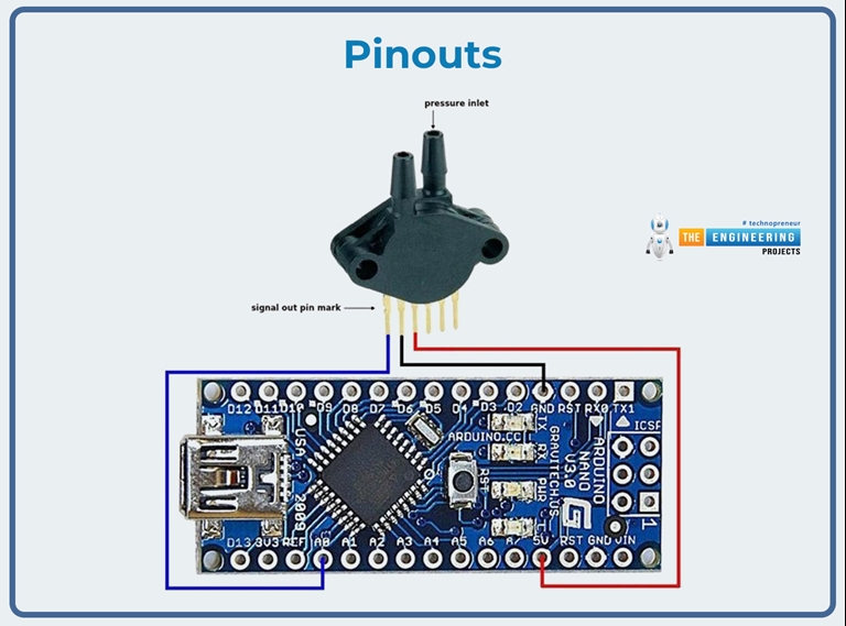 MPX5010DP Pressure Sensor - The Engineering Projects