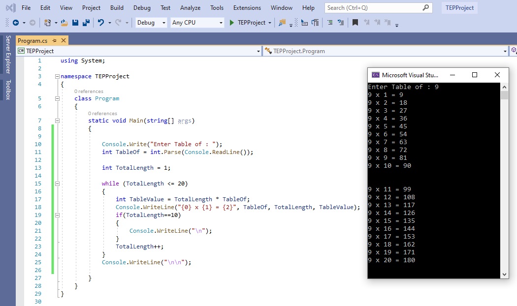 C While Loop The Engineering Projects
