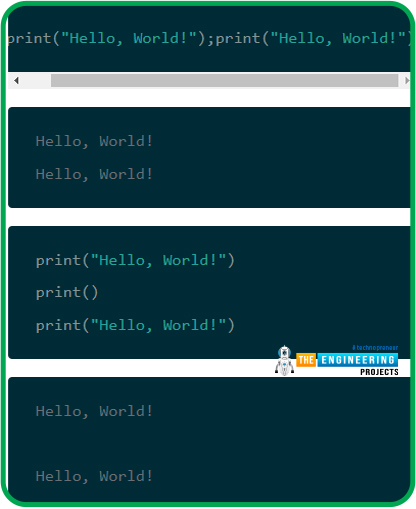 Writing First Code In Python Hello World The Engineering Projects