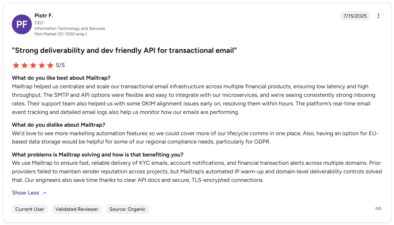 5 Best SMTP Services For Developers in 2026 Tested & Compared - The ...