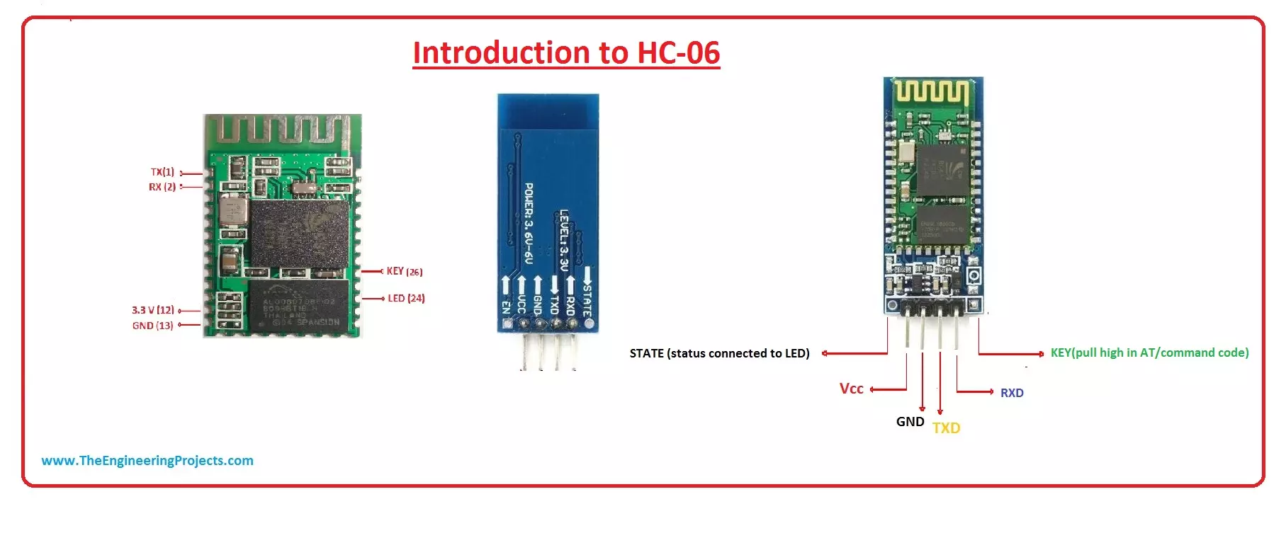 Hc 06 Bluetooth Module Pinout Datasheet Features 49 Off